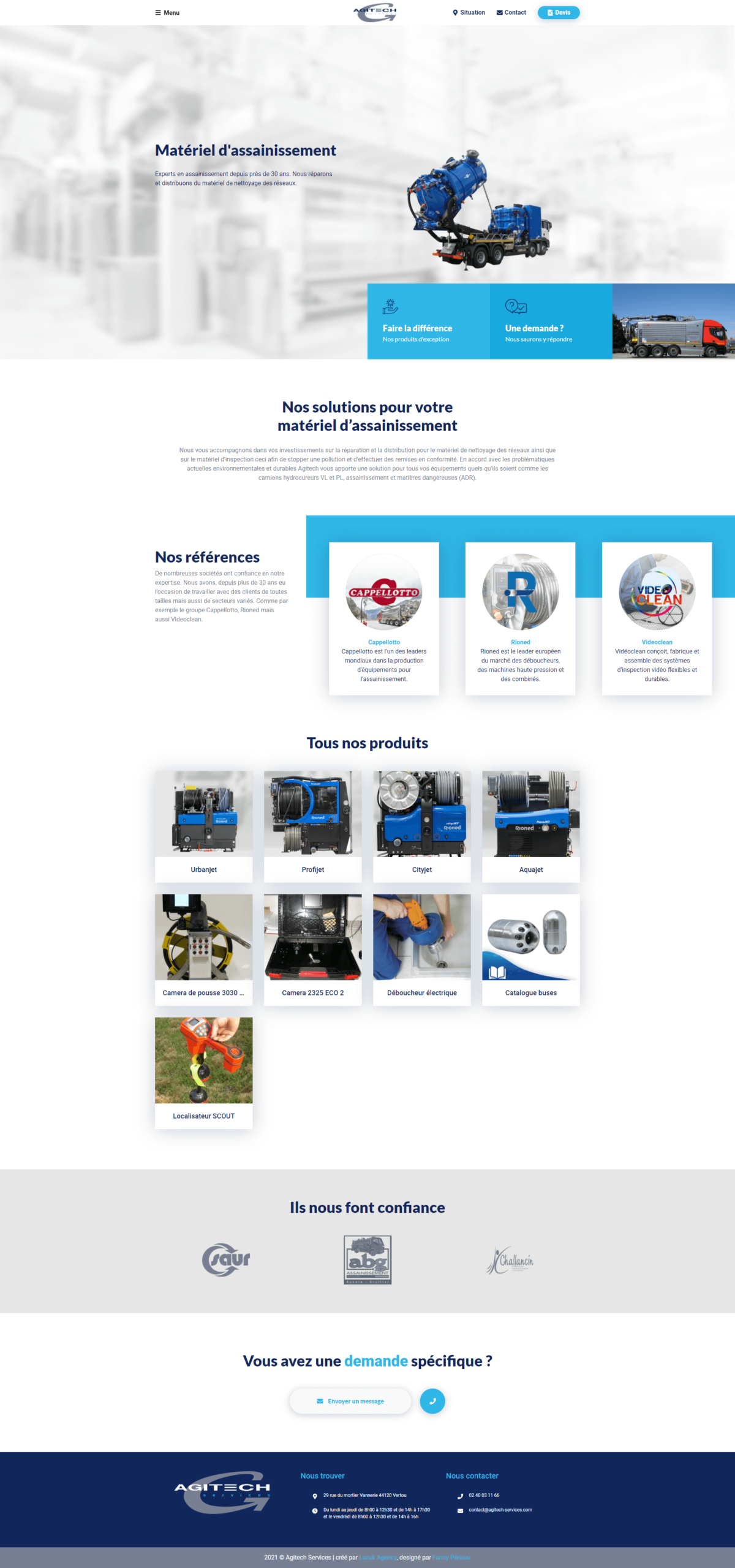 Agitech Services | Lazuli Agency